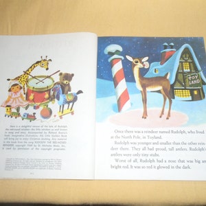 Rudolph the Red-nosed Reindeer Little Golden Book by Barbara Shook ...
