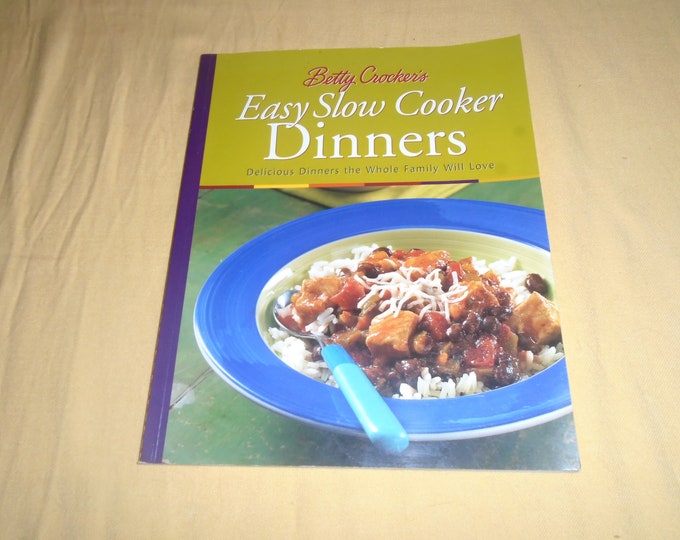 Betty Crocker's Easy and Slow Cooker Dinners Softcover Book - Etsy