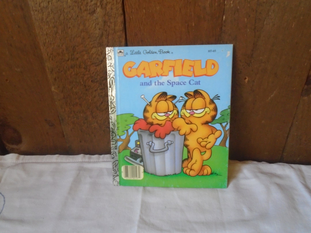 Garfield and the Space Cat Little Golden Book, 1988 Edition - Etsy