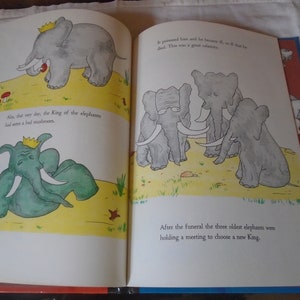 The Story of Babar: the Little Elephant Hardcover - Etsy