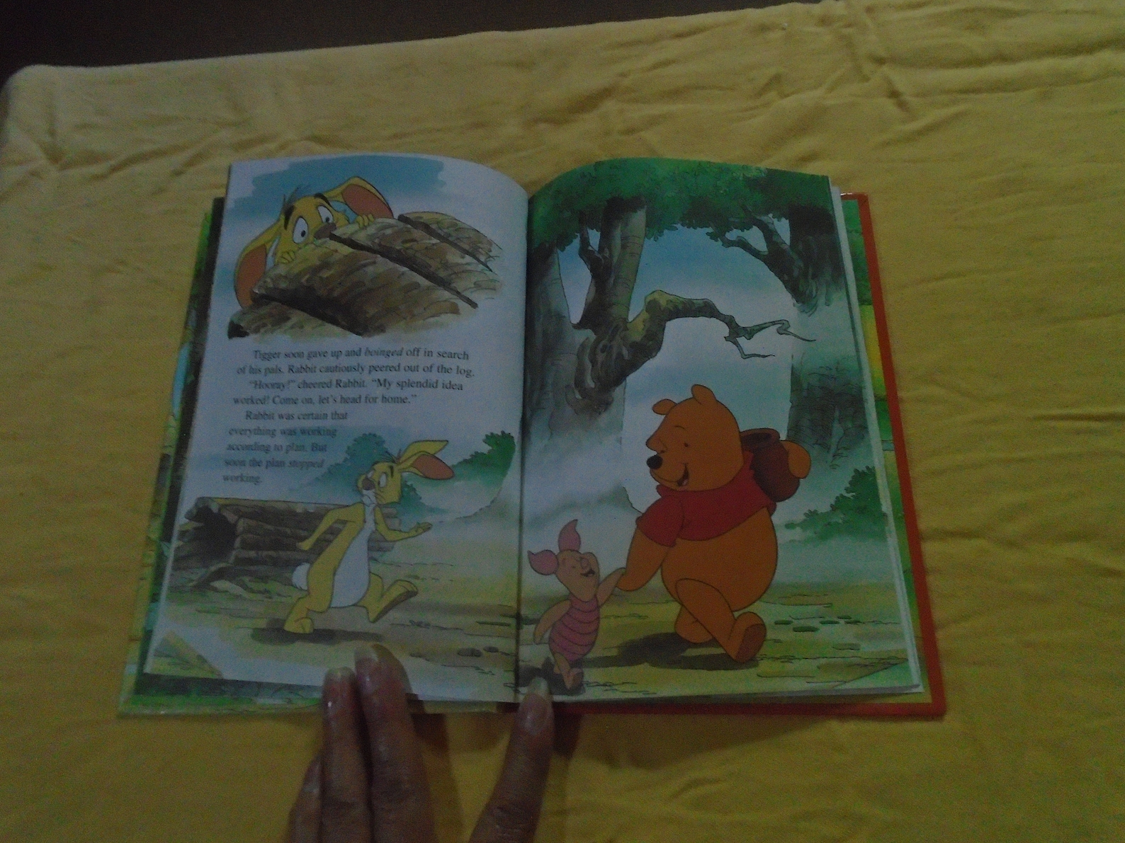 Vintage Walt Disney's Winnie the Pooh and Tigger Too Glossy Hardcover ...