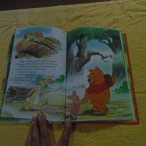 Vintage Walt Disney's Winnie the Pooh and Tigger Too Glossy Hardcover ...