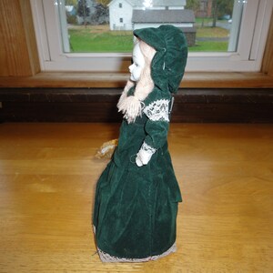 Vintage Rotating Musical Doll Hand Painted Bisque Porcelain - Etsy