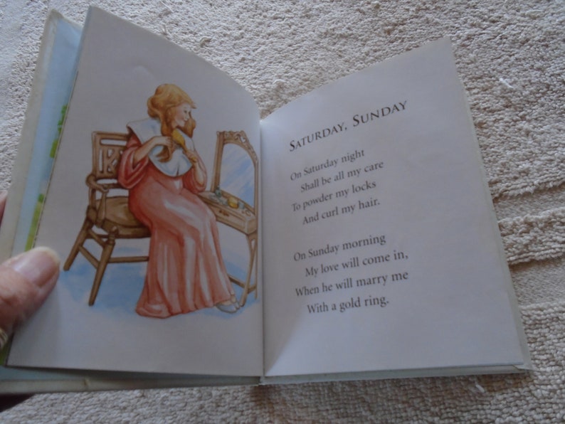 Thirty Days of September and Other Calendar Rhymes Mother Goose Book - Etsy