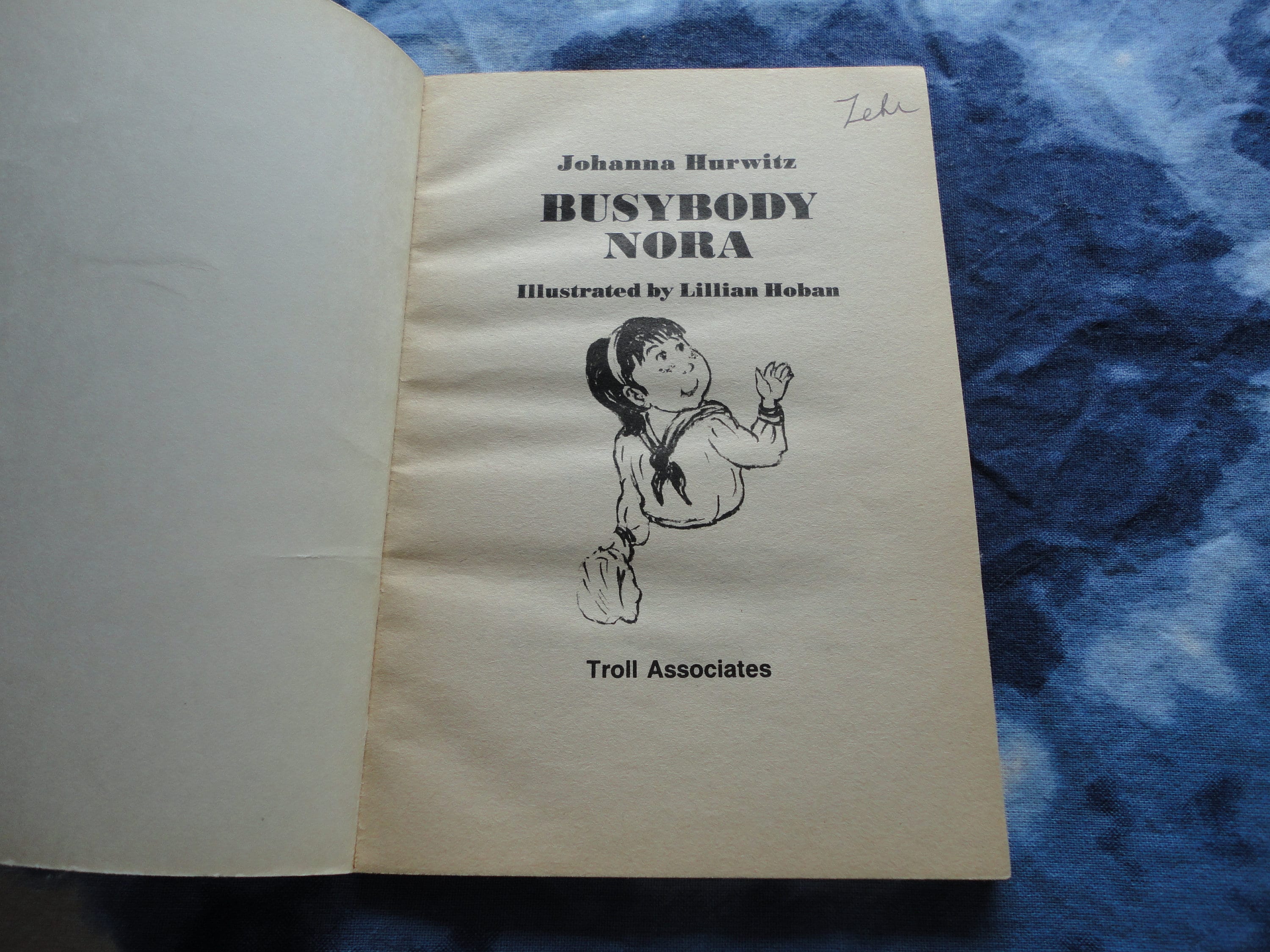 Busybody Nora By Johanna Hurwitz ***Free Shipping/Each Added Children's ...