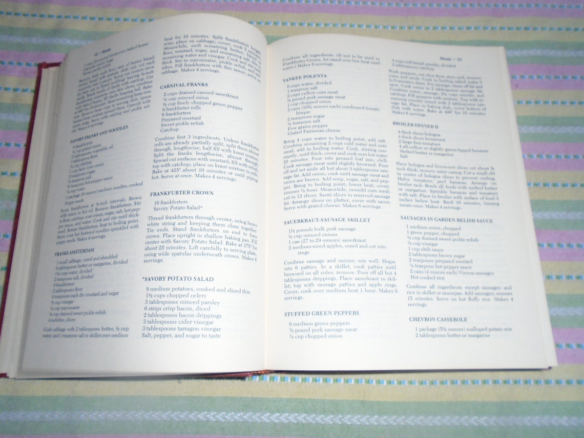 The Parade Cookbook Vintage Hardcover No Dust Jacket | Etsy