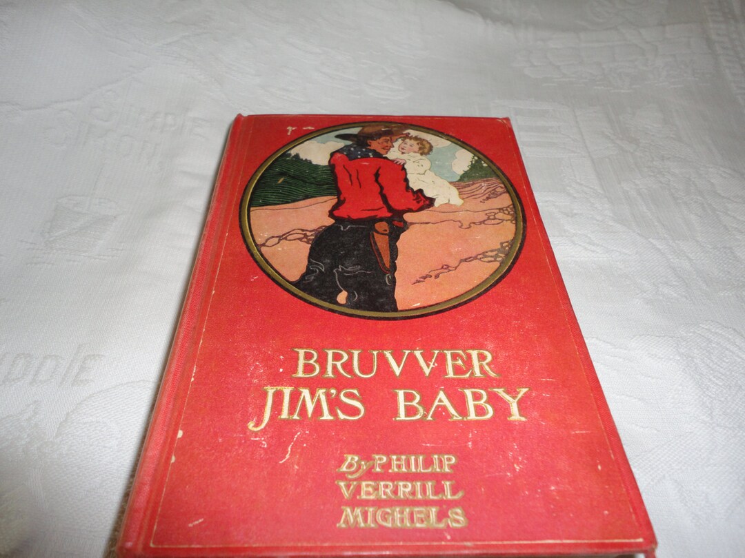 Bruvver Jim's Baby Book Vintage Red Hard Cover by Philip Verrill ...
