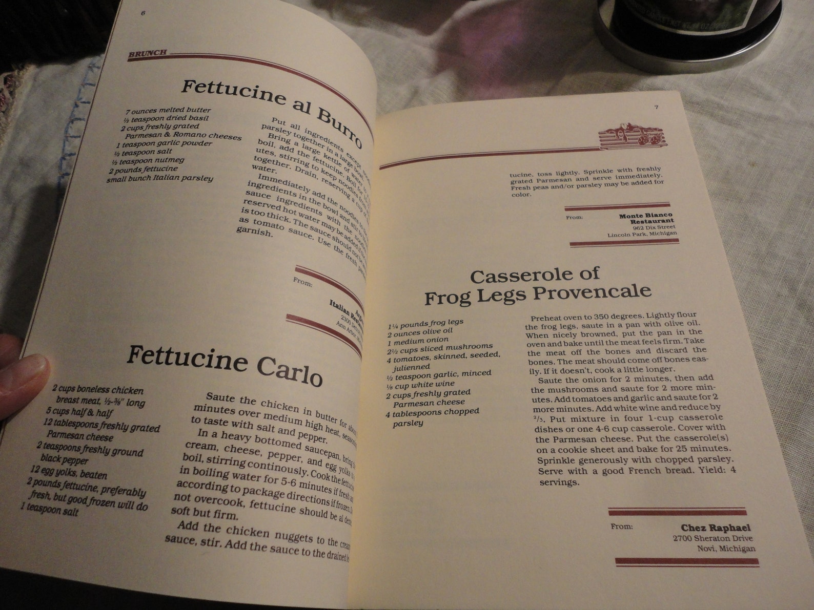 First Edition Best Recipes of Michigan Inns and Restaurants - Etsy