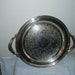 Vintage Oneida USA Round Silver Plate Butler Tray With Handles - Etsy