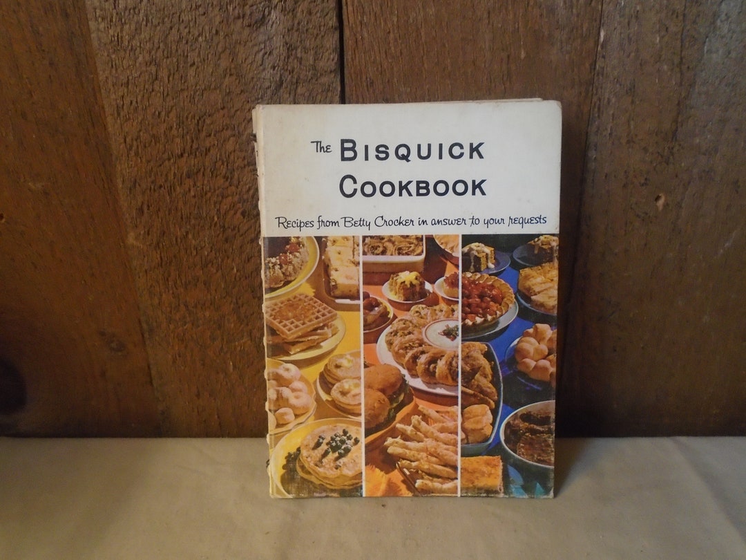 The Bisquick Cookbook First Edition Betty Crocker Spiral Bound Book - Etsy