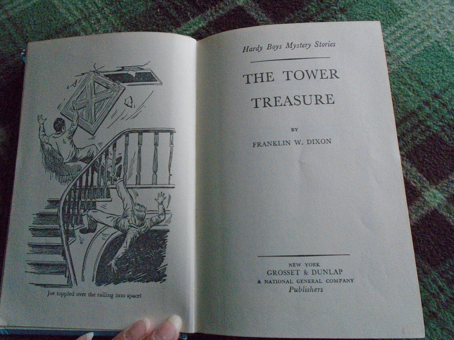 The Hardy Boys the Tower Treasure Hardcover Book - Etsy