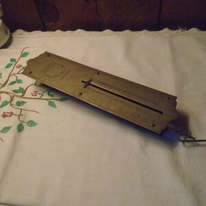 Antique Chatillons Improved Spring Balance Cotton Scale New York 18 ...
