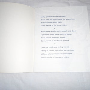 Vintage Paperback Book White Snow Bright Snow by Alvin Tresselt - Etsy