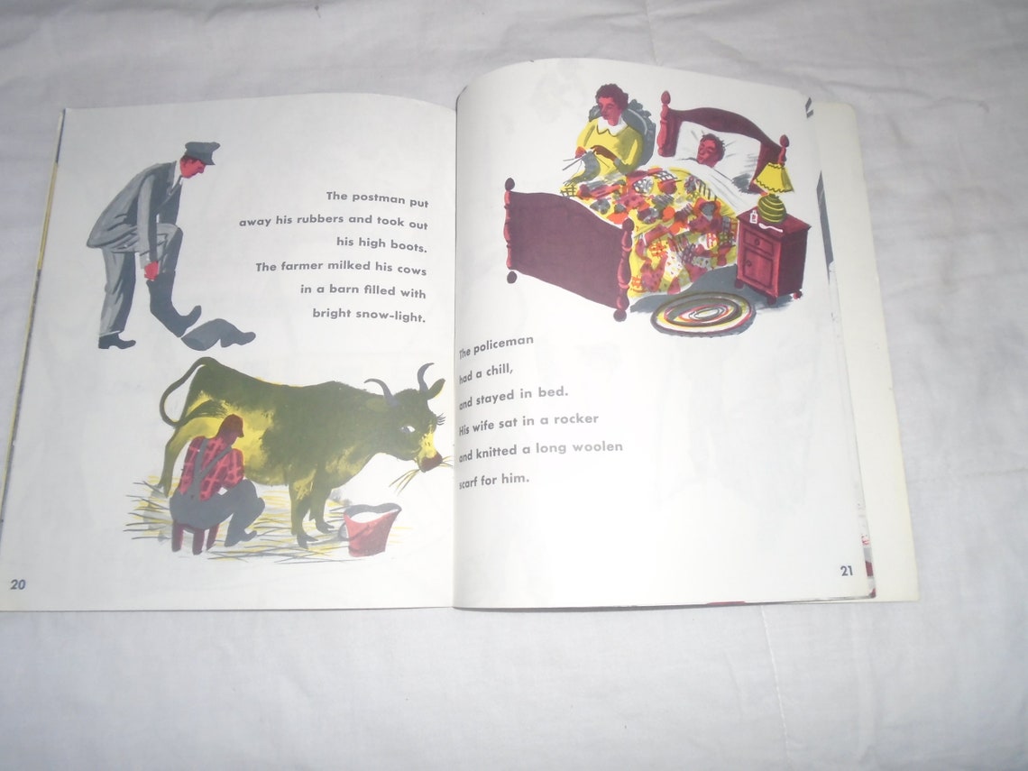 Vintage Paperback Book White Snow Bright Snow by Alvin | Etsy