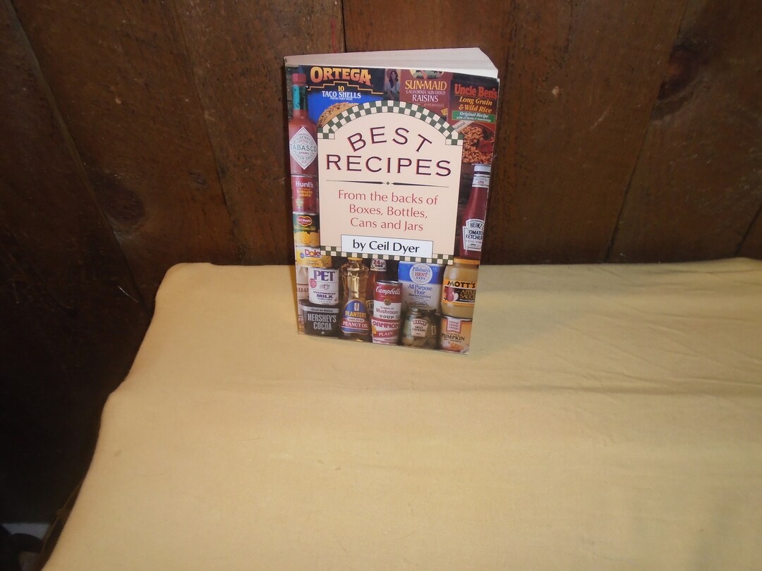 Best Recipes From the Backs of Boxes Bottles Cans and Jars Softcover ...