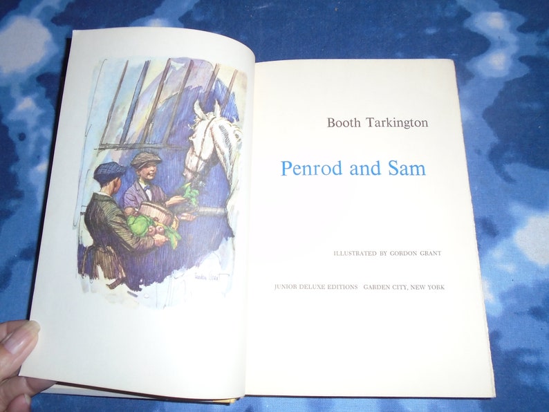 Penrod and Sam Hardcover Book Junior Deluxe Edition Booth - Etsy