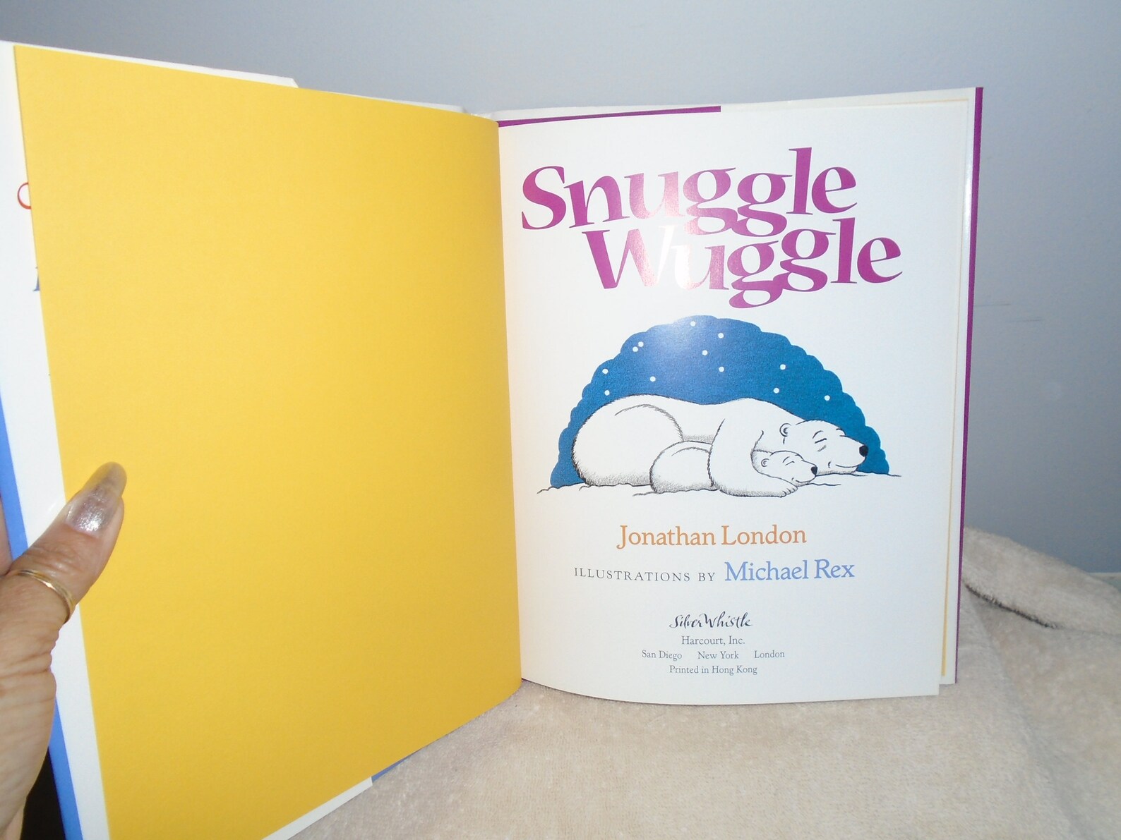 Snuggle Wuggle by Jonathan London - Etsy