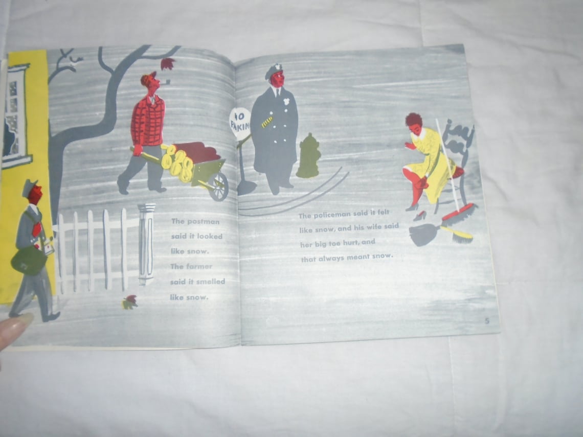 Vintage Paperback Book White Snow Bright Snow by Alvin | Etsy