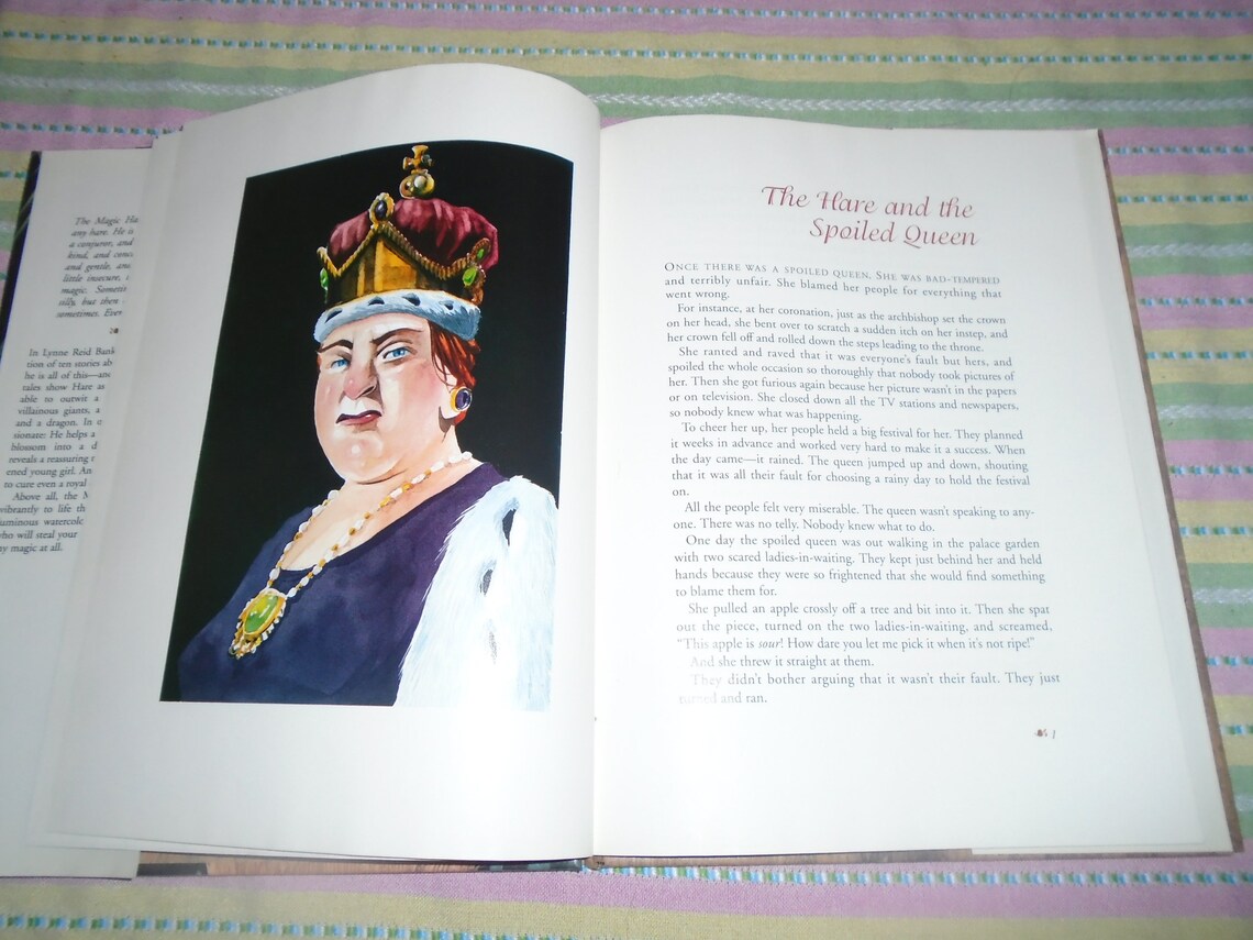 The Magic Hare Hardcover Book by Lynne Reid Banks Illustrated | Etsy