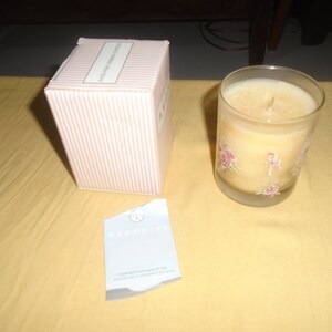 Vintage Avon Pink Ribbon Candle Box Included NOS Cancer Awareness ...