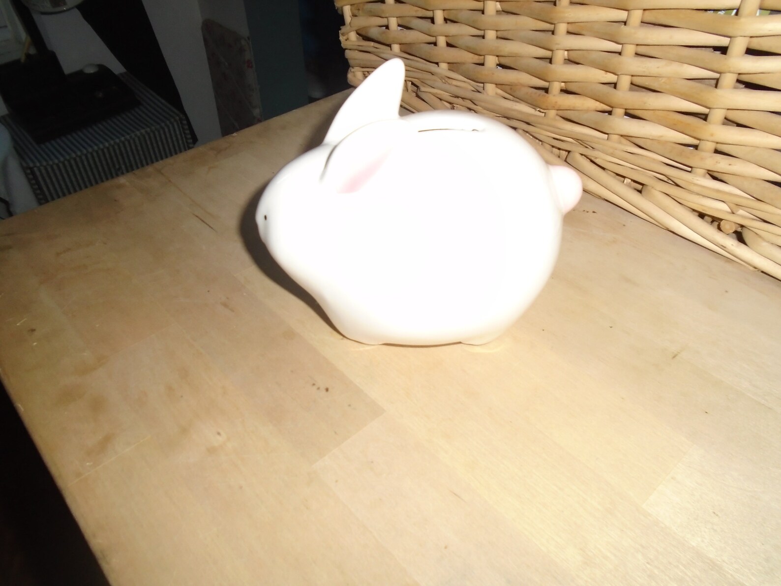 Vintage Ceramic Bunny Rabbit Bank Russ Berrie and Company Made - Etsy