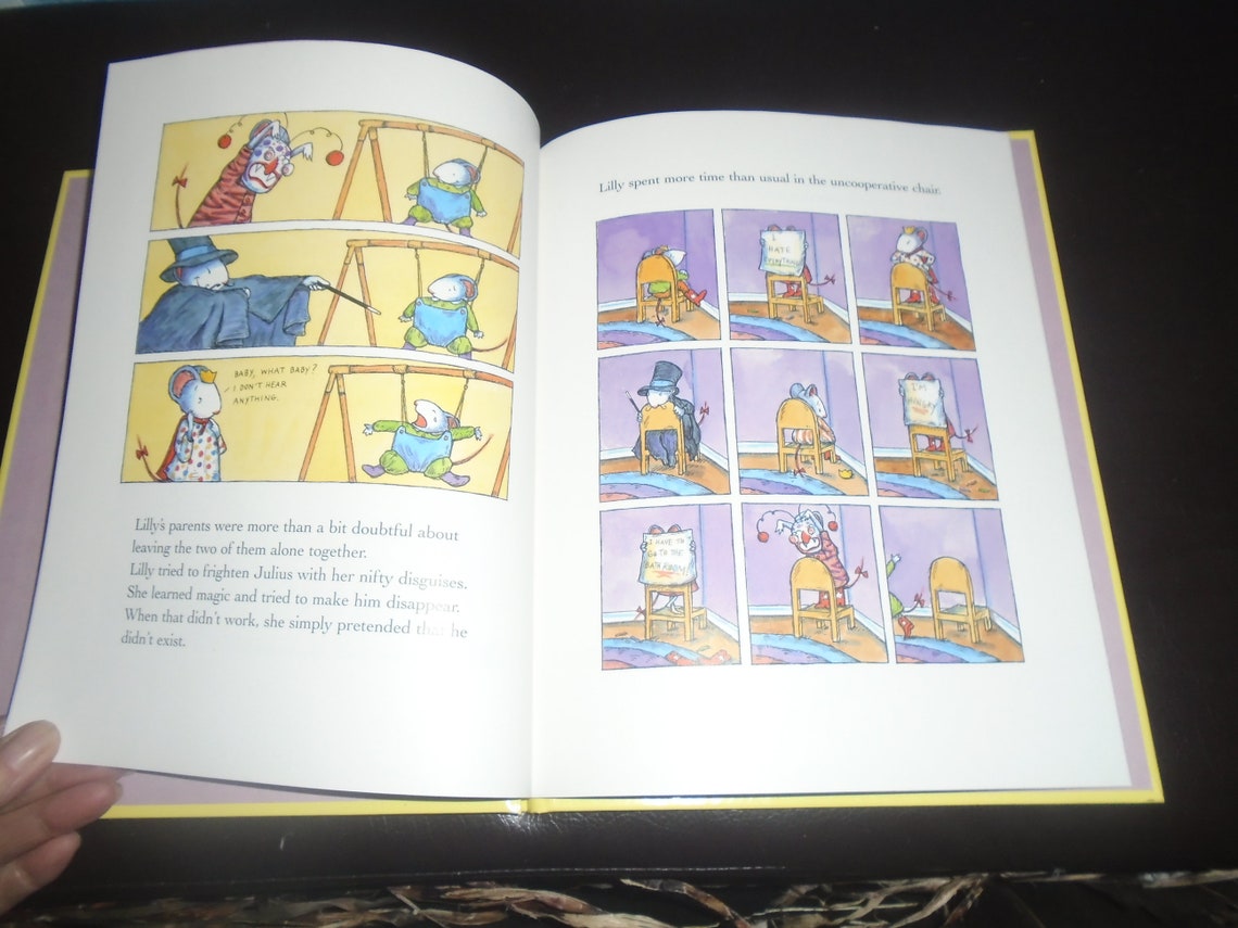 Julius the Baby of the World Hardcover Book by Kevin Henkes - Etsy