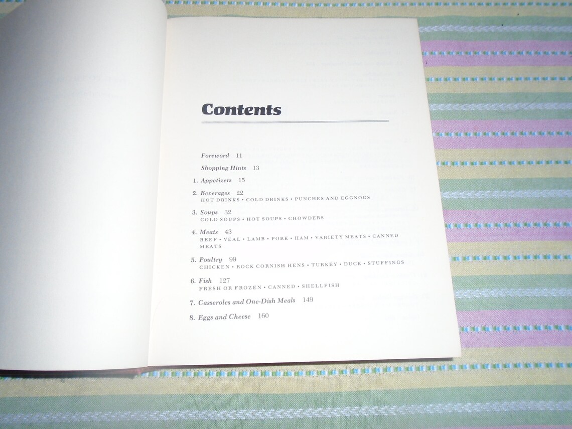 The Parade Cookbook Vintage Hardcover No Dust Jacket | Etsy