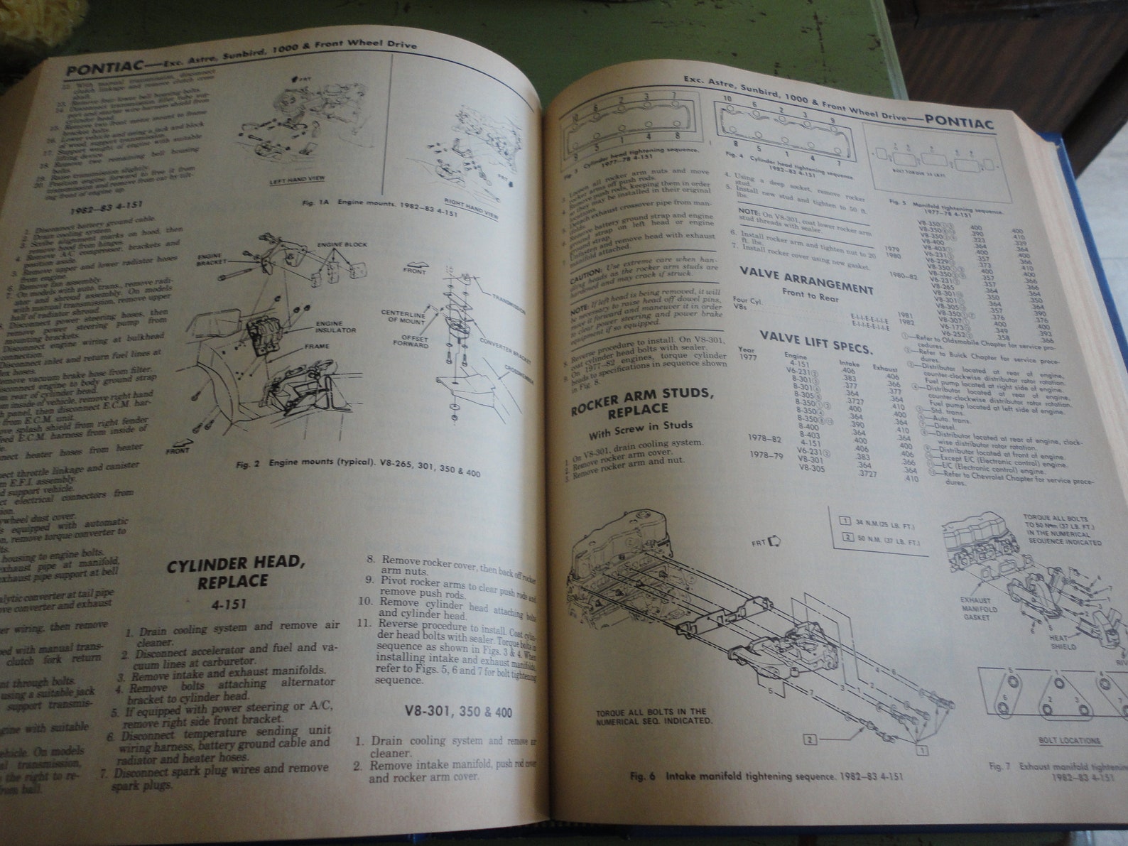 Motor Auto Repair Manual Hard Cover Book 1977-83 Models | Etsy