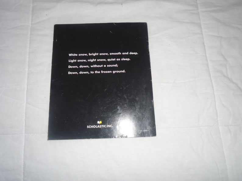 Vintage Paperback Book White Snow Bright Snow by Alvin | Etsy