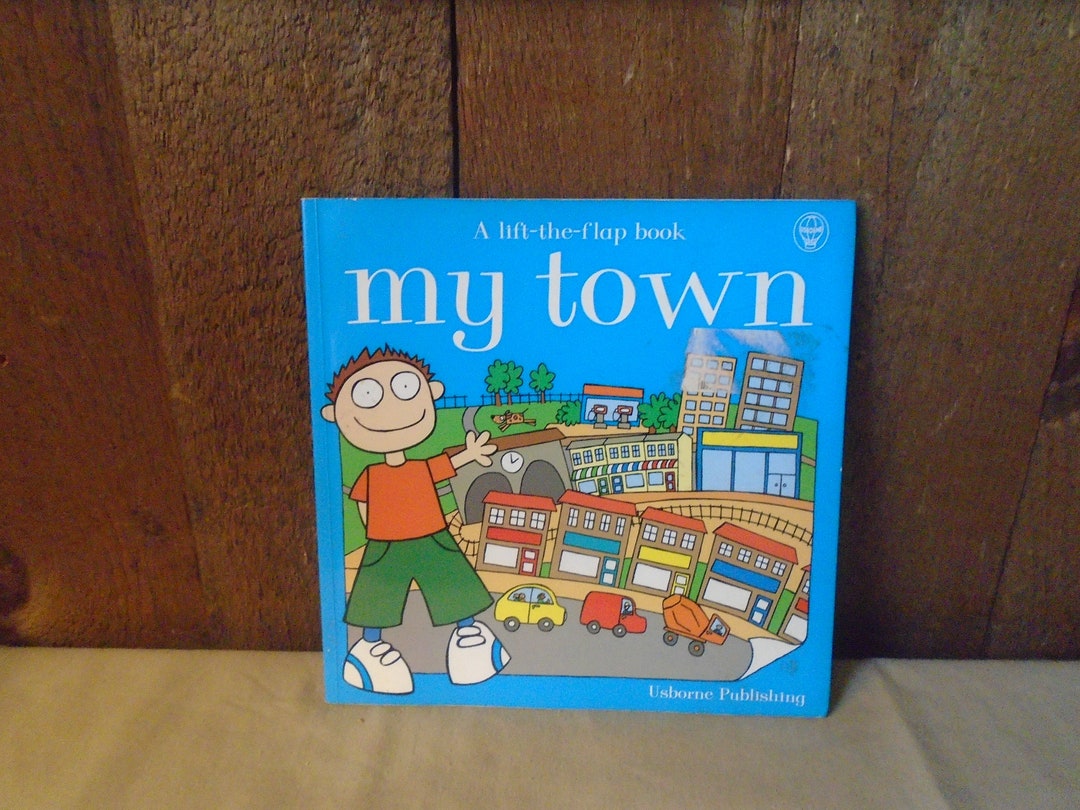 My Town A Lift the Flap Book Softcover Book Written by Rebecca Treays ...
