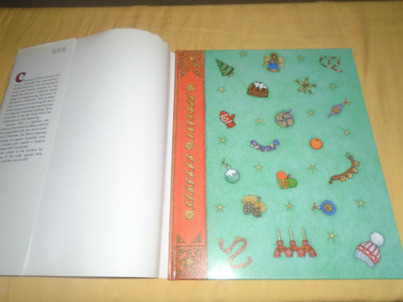 Christmas Trolls by Jan Brett Hardcover Book With Dust Jacket - Etsy