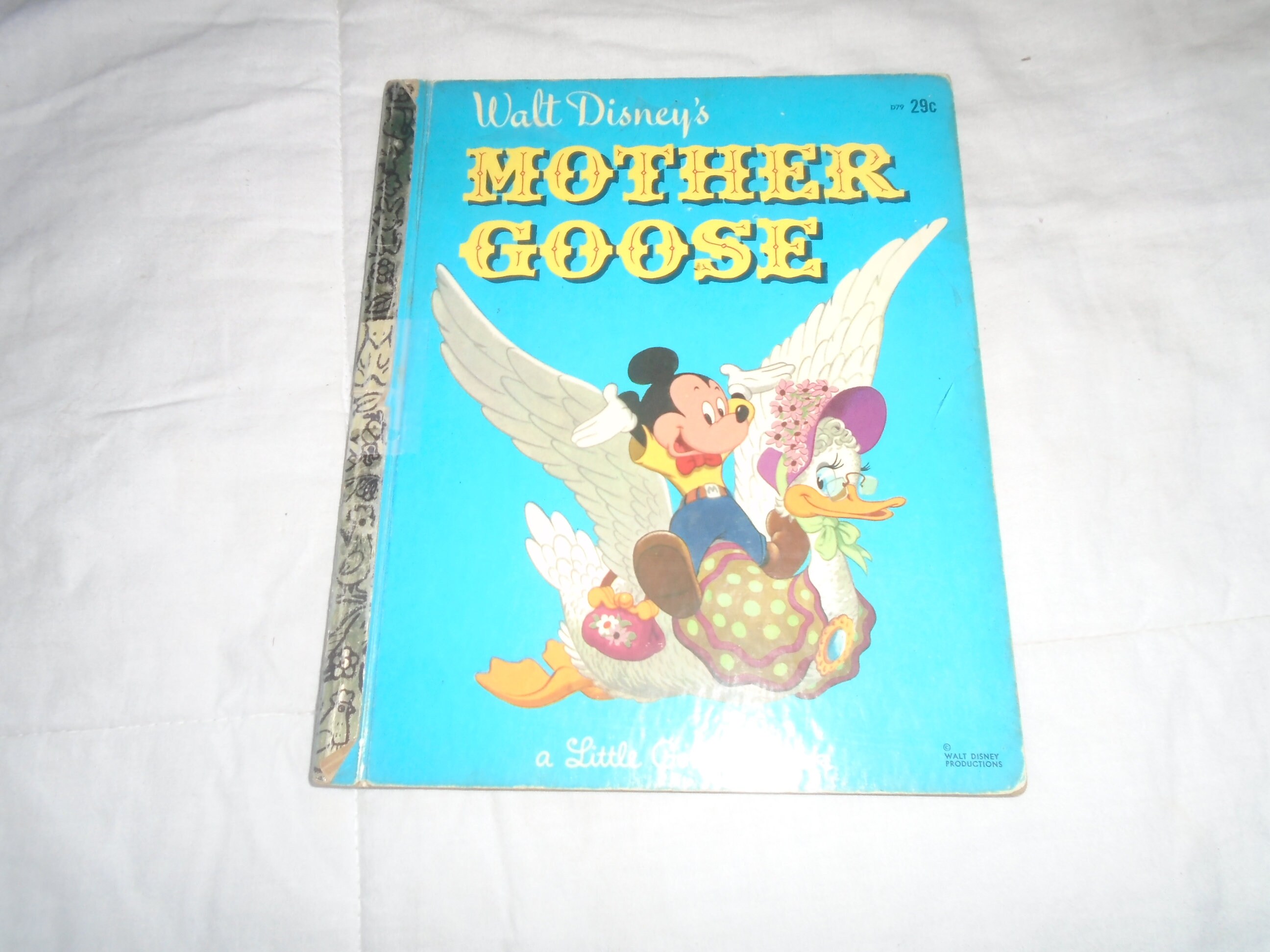 Walt Disney's Mother Goose Little Golden Book - Etsy