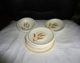 Wheat Pattern Dishes - Etsy