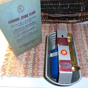 Vintage Evergard Fire Alarm Wall Decor Model A 10 - Etsy