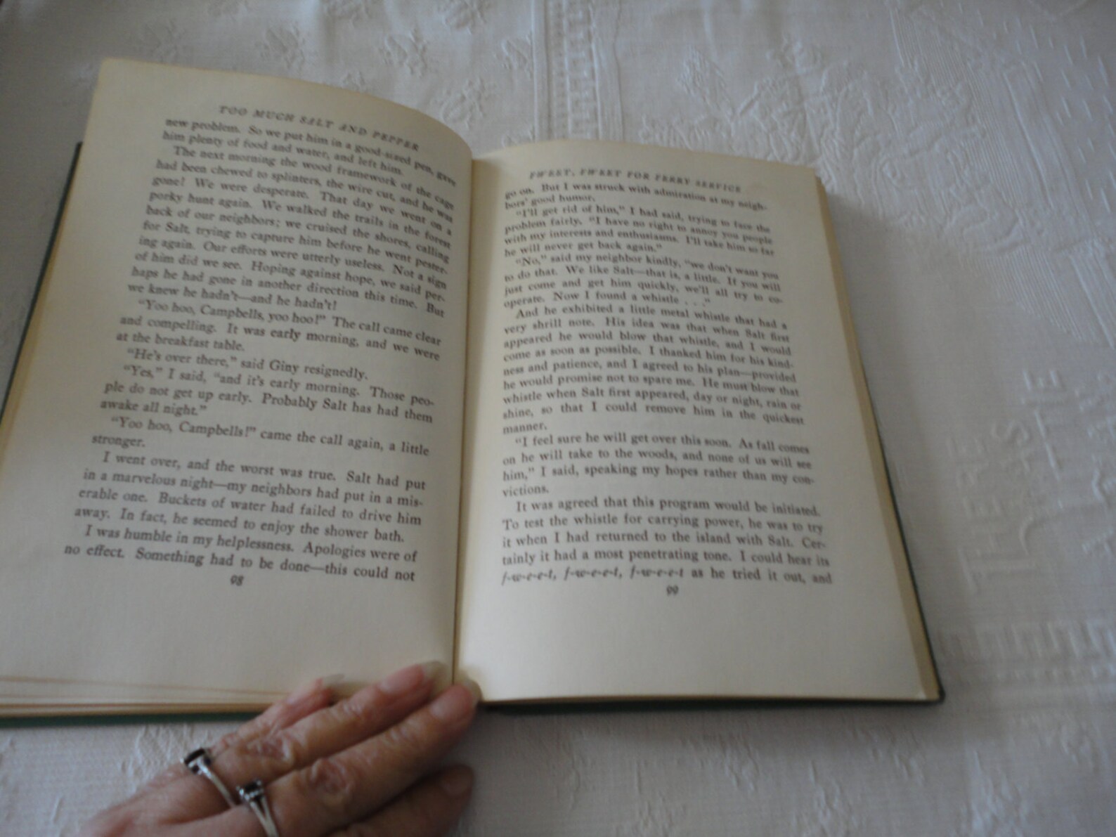 Vintage Book Too Much Salt and Pepper by Sam Campbell Living - Etsy