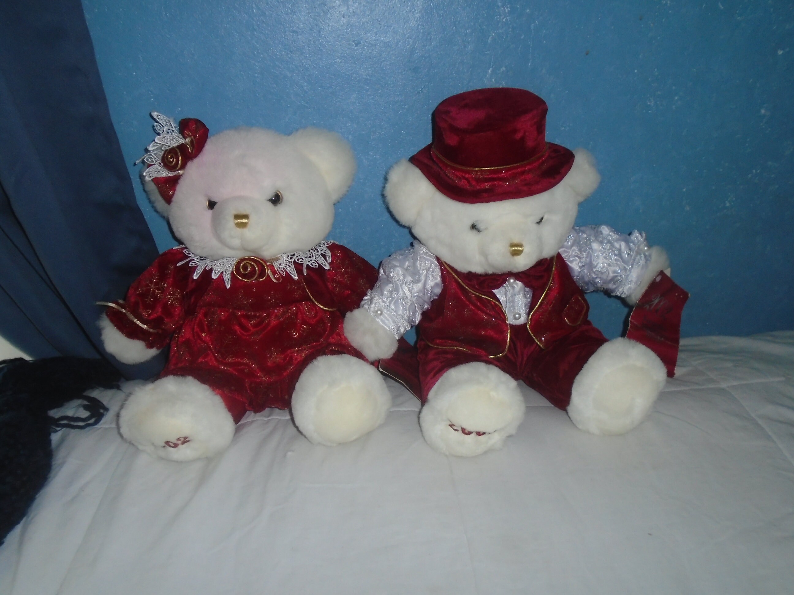 Vintage 2002 Keepsake Memories Bears Set of Two Limited Edition - Etsy