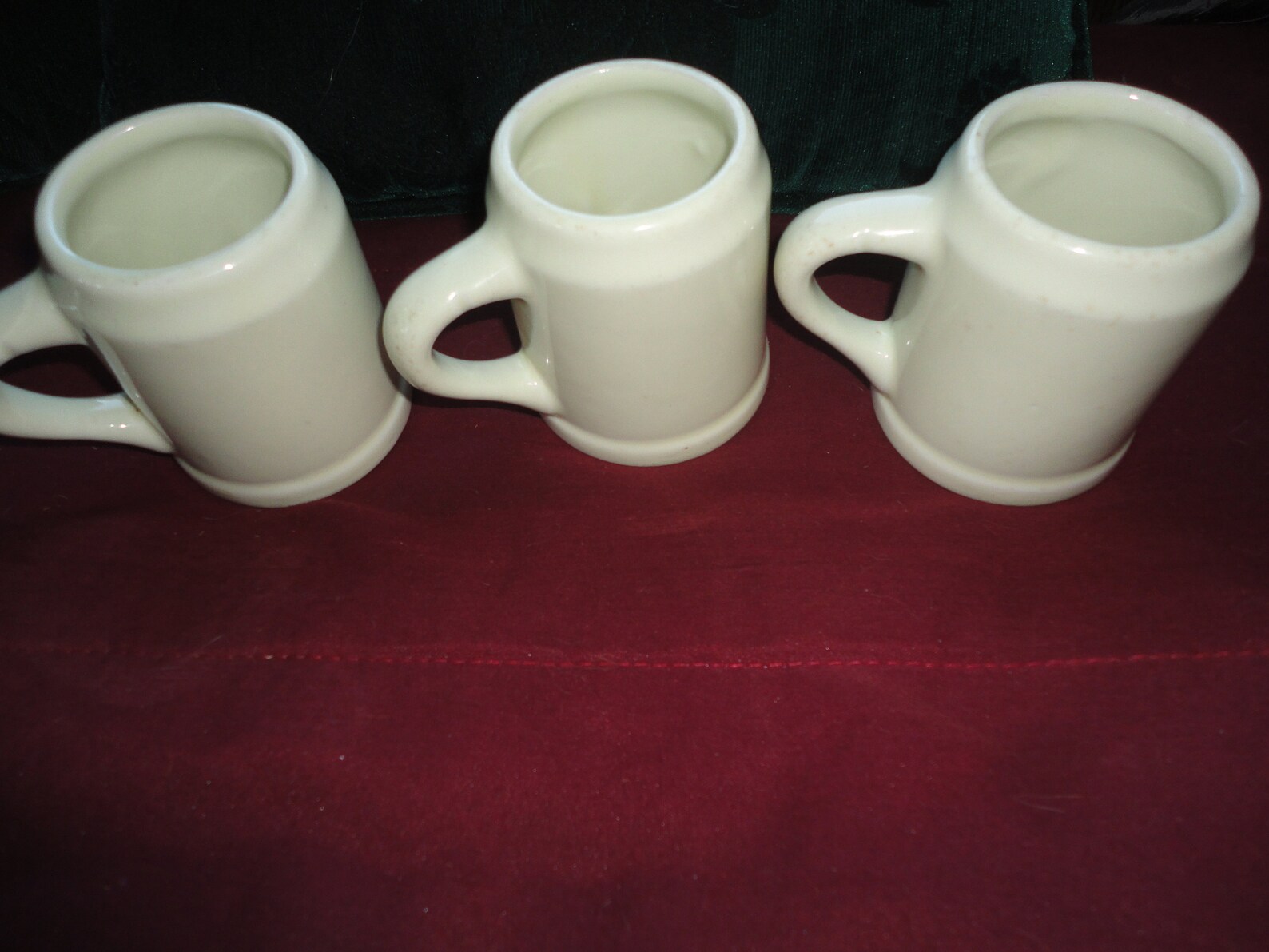 Vintage Hall Monogram Coffee Mugs JHS Set of 3 - Etsy