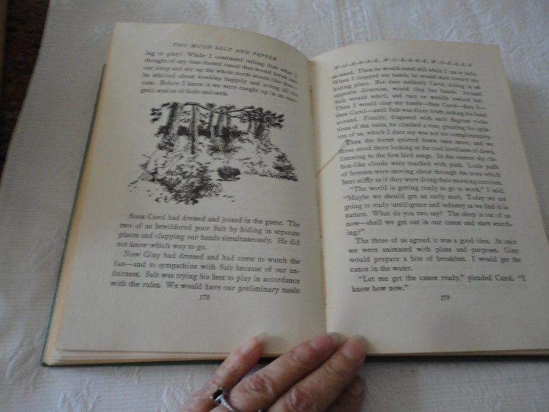 Vintage Book Too Much Salt and Pepper by Sam Campbell Living - Etsy