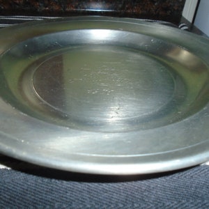 Vintage Preisner Pewter 2288 Happy 35th Anniversary Decorative Plate - Etsy