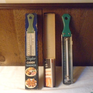 Vintage Taylor Candy Jelly Thermometer Original Box With Instructions ...