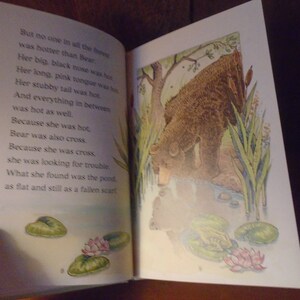 Bear's Hiccups Hardcover Children's Book by Marion Dane Bauer First ...