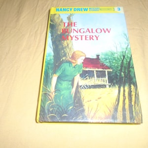 Nancy Drew Mystery Stories the Bungalow Mystery #3 Glossy Hardcover by ...