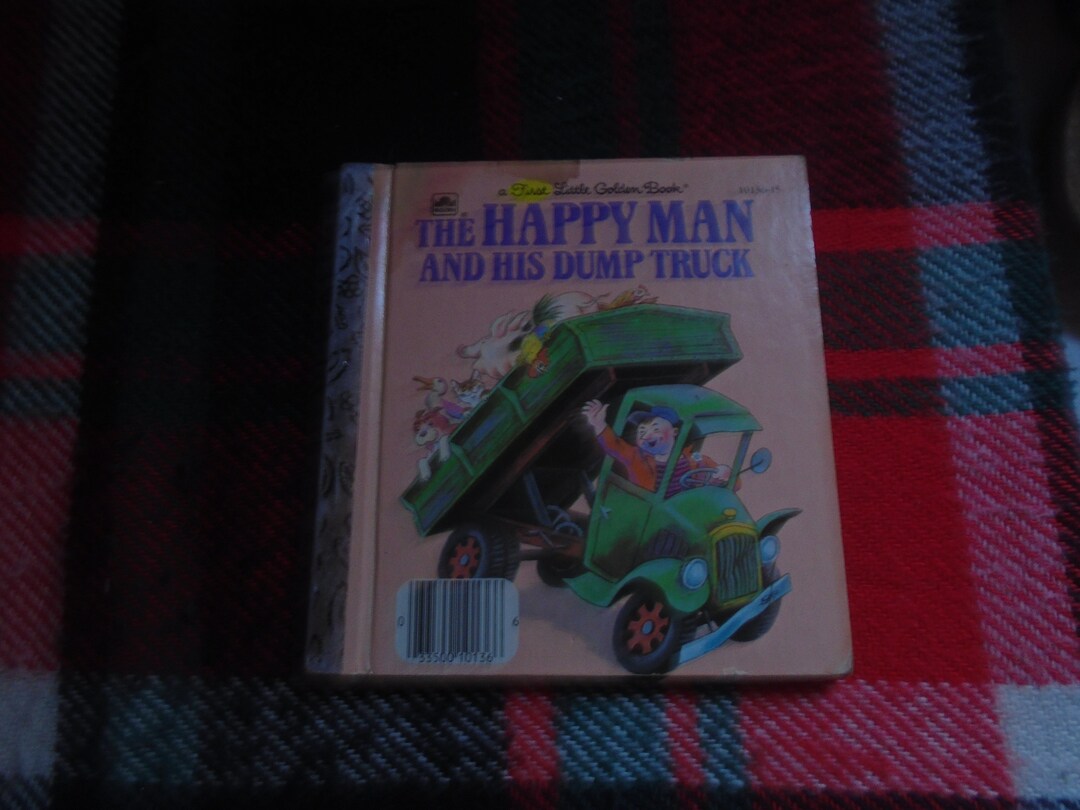 The Happy Man and His Dump Truck A First Little Golden Book 10136-15 - Etsy