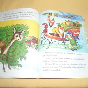 Rudolph the Red-nosed Reindeer Little Golden Book by Barbara Shook ...