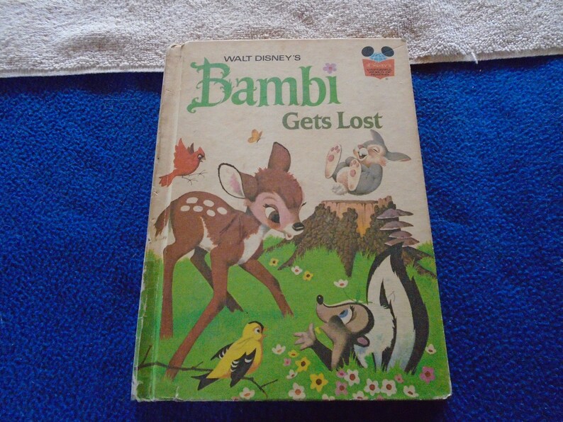 Walt Disney's Bambi Gets Lost by Albert G Miller Hardcover Book - Etsy