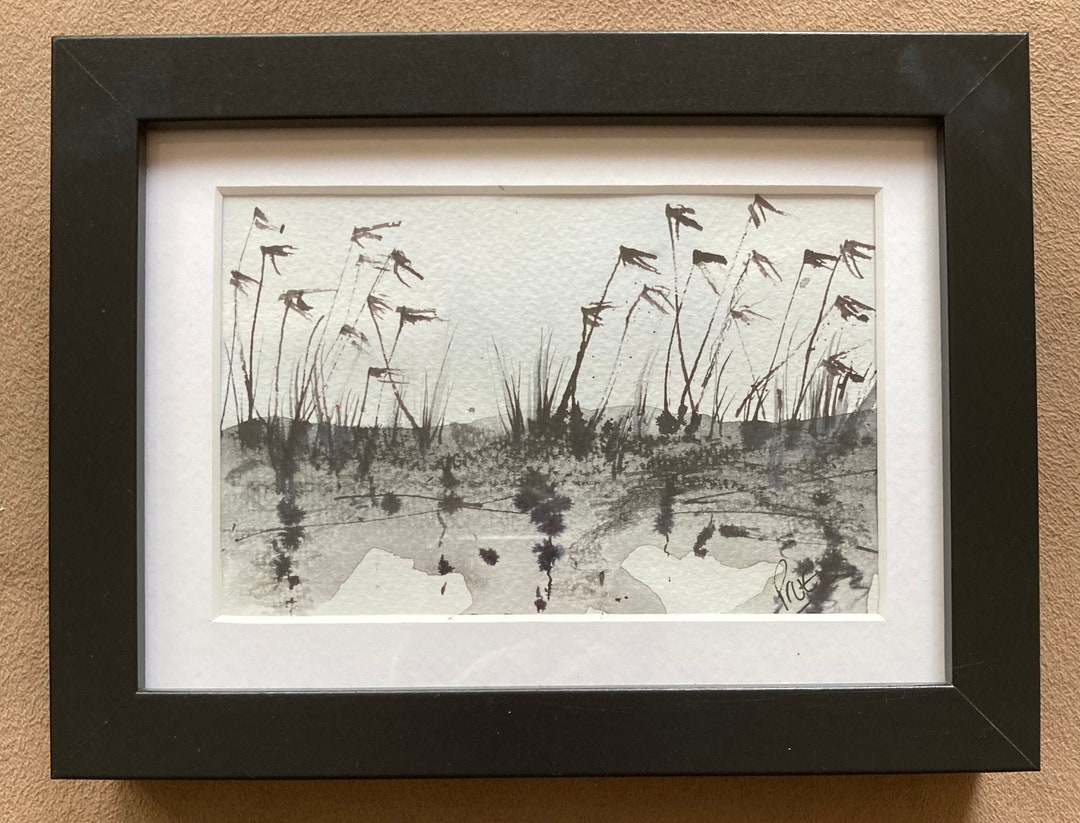 Original Art Work of Reeds - Etsy UK