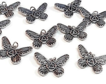 10 Pcs AA Camel Pendant Charms 12 Step Recovery Alcoholics Anonymous - Etsy