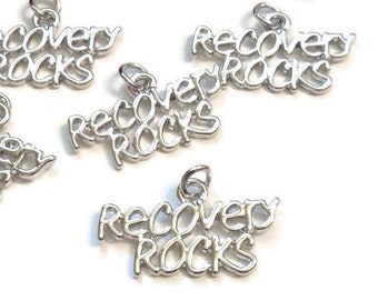 5 Pcs Just for Today Pendant Charms Alcoholics Narcotics Anonymous 12 ...