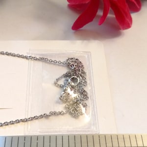 Adhesive Necklace Pouch Pocket for Necklace Cards Jewelry Holder Chain ...