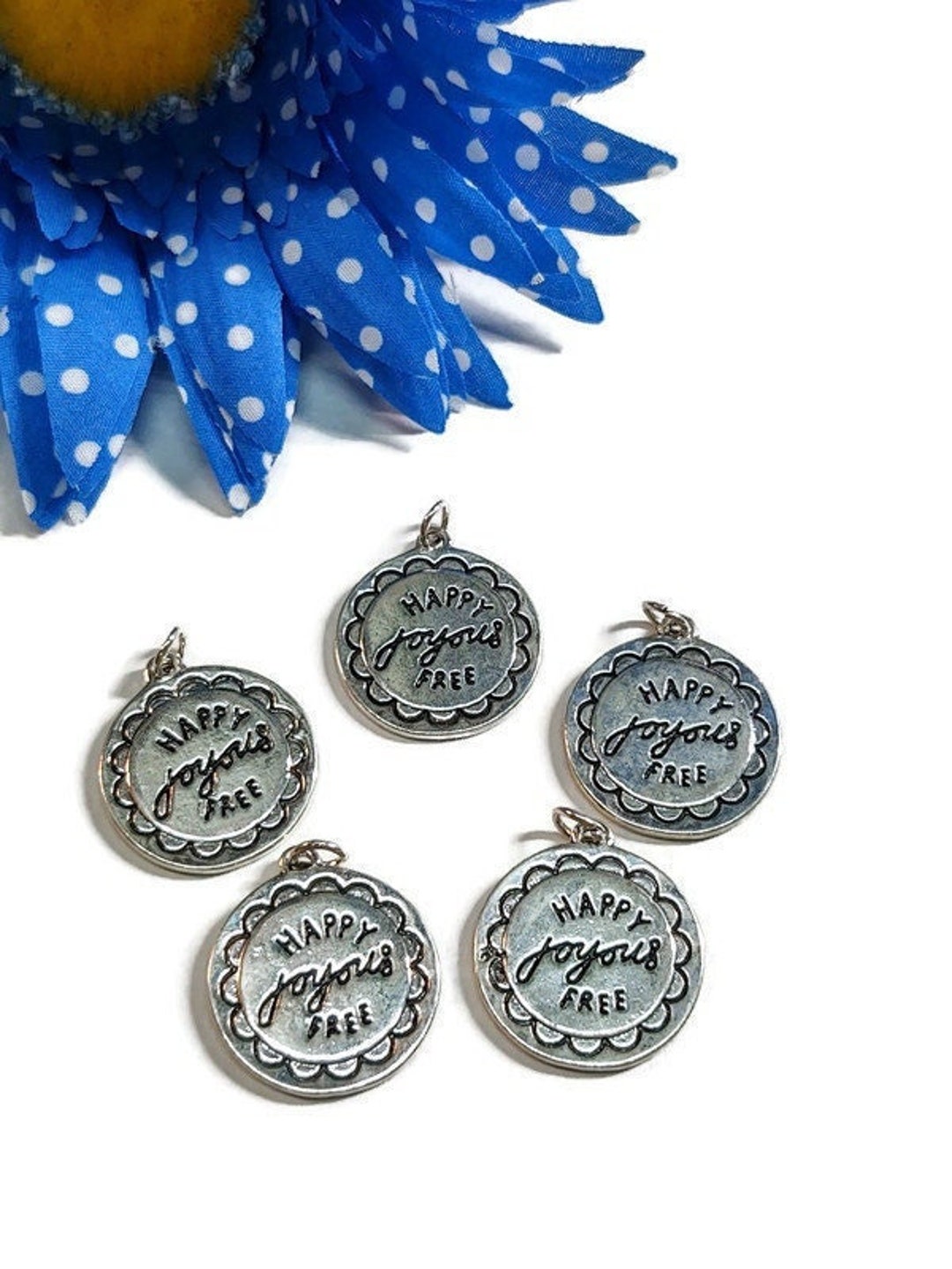 Happy Joyous Free Pendant Charms - Alcoholics Narcotics Anonymous 12 ...